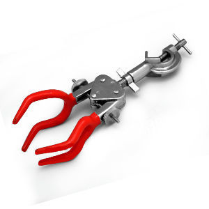 Pinza metálica, extensión con nuez. LABSCIENT | OneLab