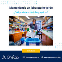 Manteniendo el laboratorio verde: ¿Qué podemos reciclar? | OneLab