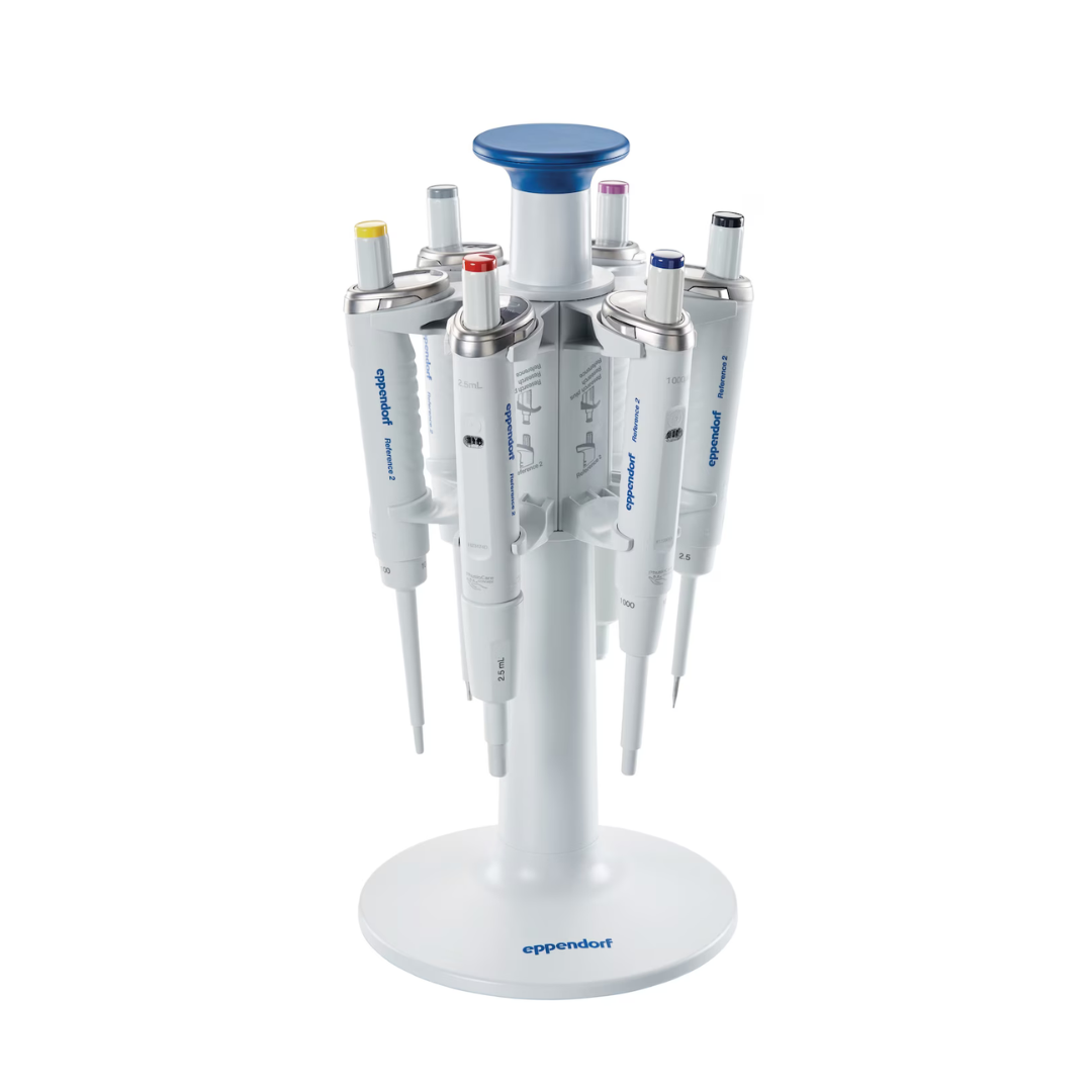 Carrusel portapipetas 2, para 6 pipetas. Eppendorf | OneLab Carrusel portapipetas 2, para 6 pipetas. Eppendorf | OneLab