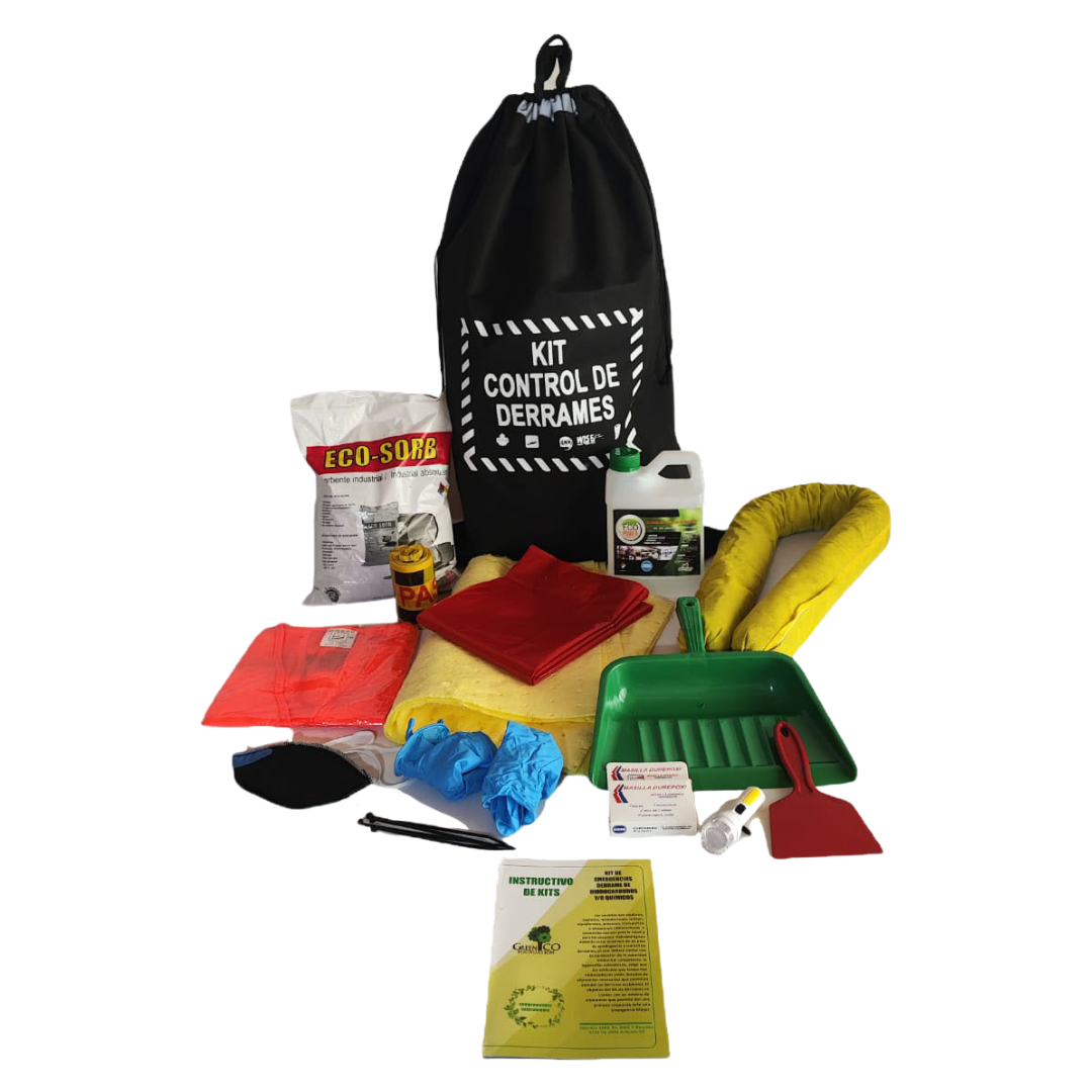 Kit control derrames Hazmat, 5 gal. MFlery | OneLab