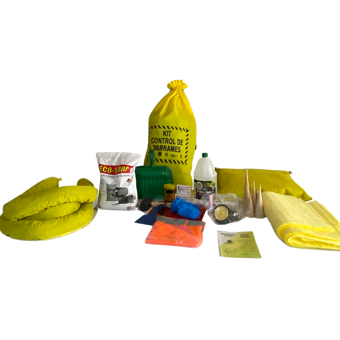 Kit control derrames Hazmat, 5 a 15 gal. MFlery | OneLab