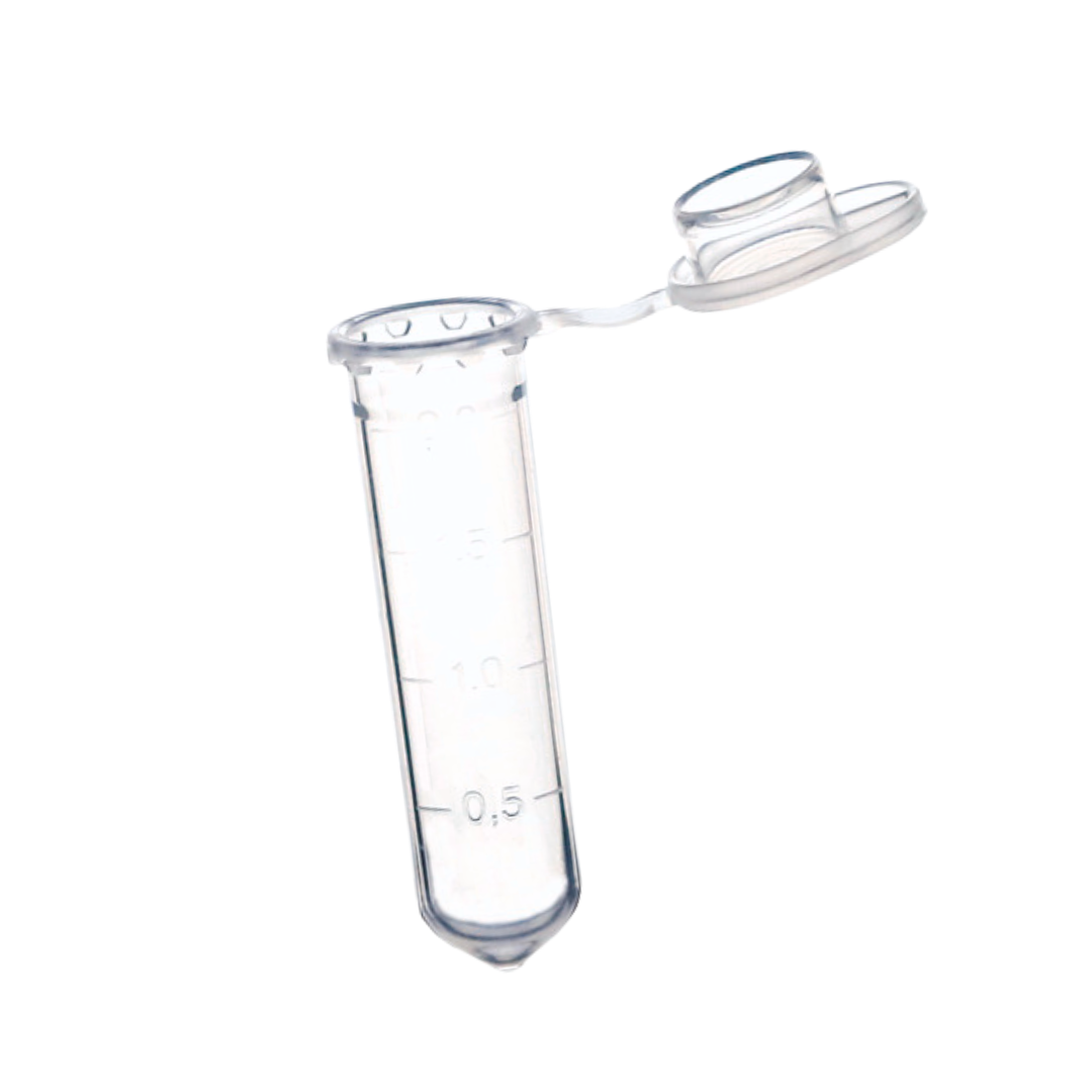 Microtubo tipo Eppendorf, desechable, PP, con tapa unida, x paquete ...